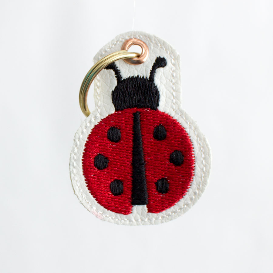 Ladybug Key Ring